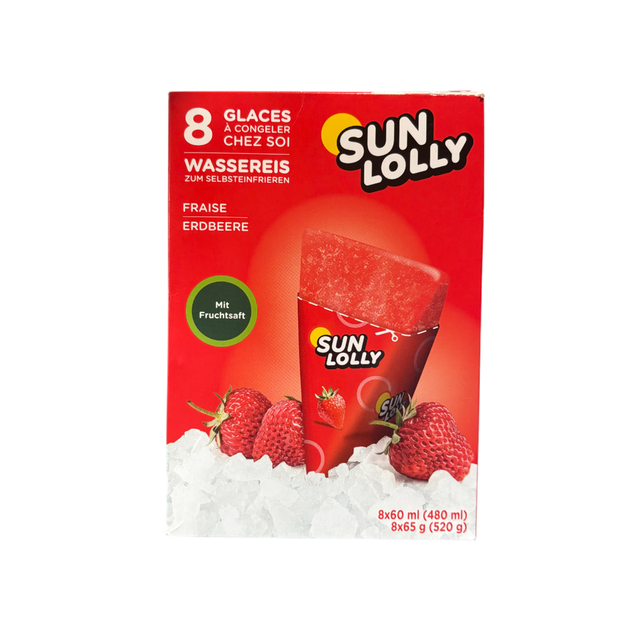Sun Lolly Wassereis Erdbeere – Candylegends - Shop